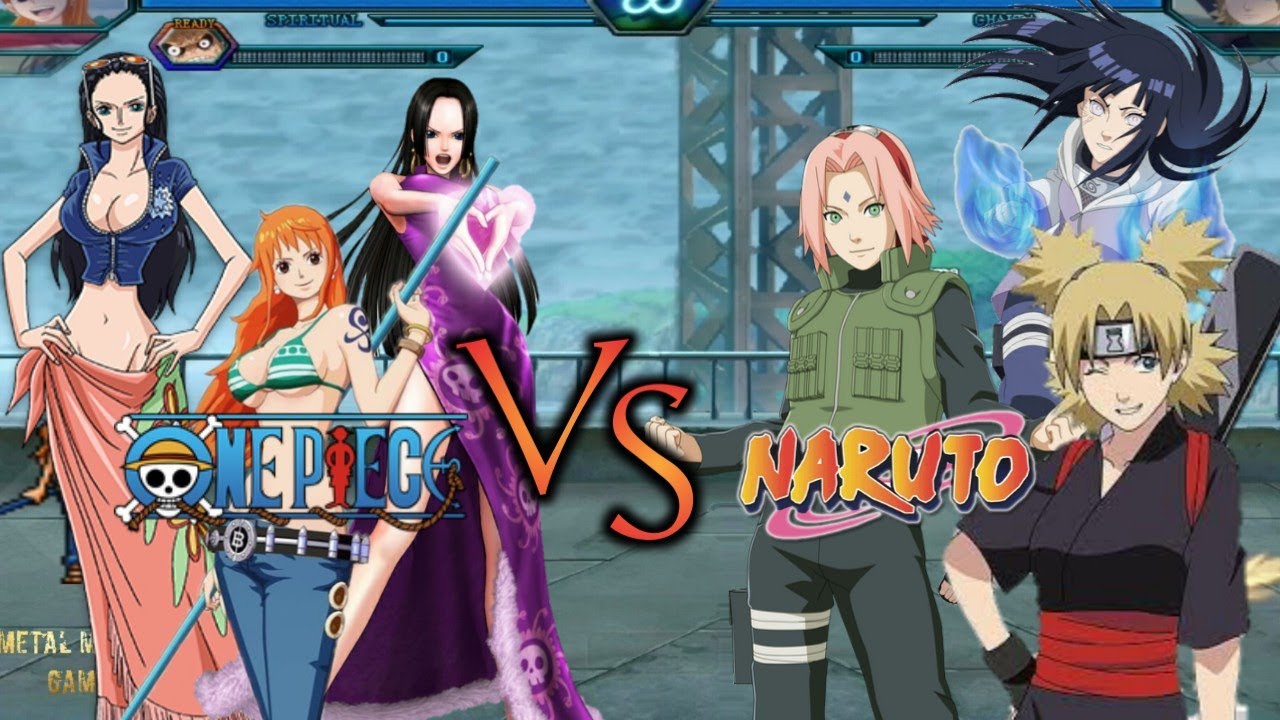 Nami, Boa Hancock & Nico Robin 🆚 Temari, Sakura & Hinata | One Piece Vs ...