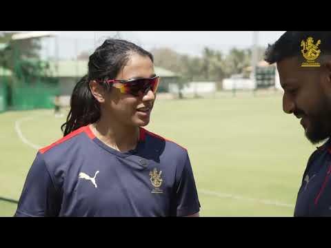 Smriti Mandhana’s first practice session with RCB for WPL 2024 | Bold Diaries - YouTube