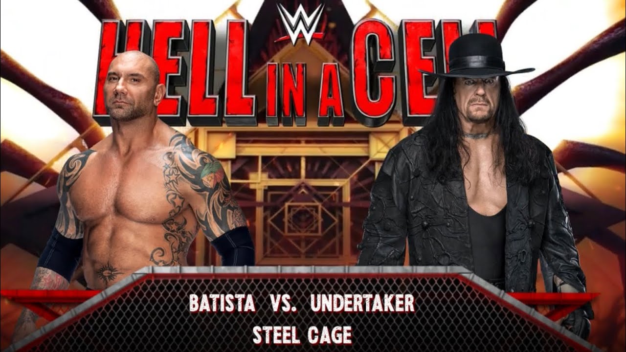 WWE 2K23 Batista vs The Undertaker - YouTube