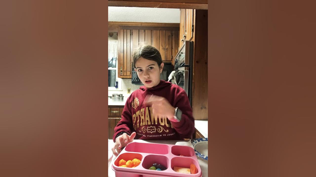 Thank you for packing my lunch with me - YouTube