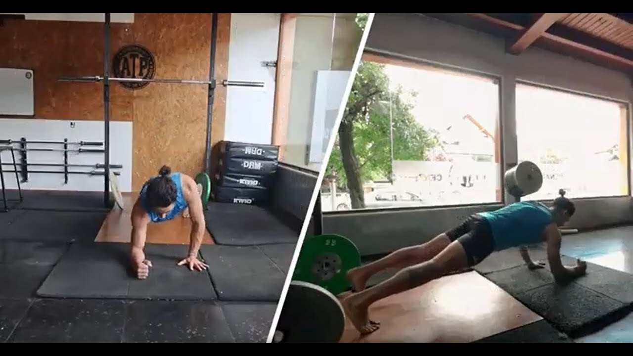 High plank to low plank / Plancha alta a plancha baja - YouTube