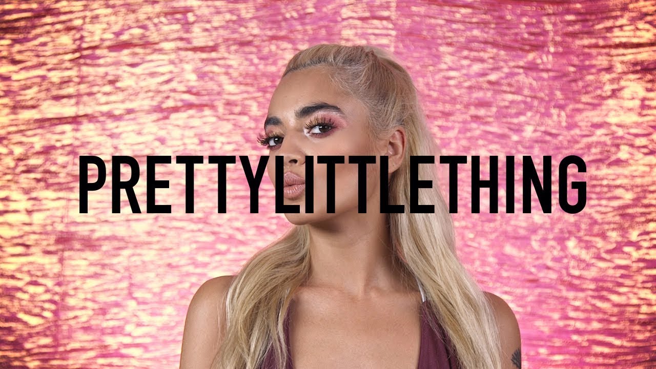 Girly Glam With PLT Beauty | Beauty Tutorial | PrettyLittleThing - YouTube