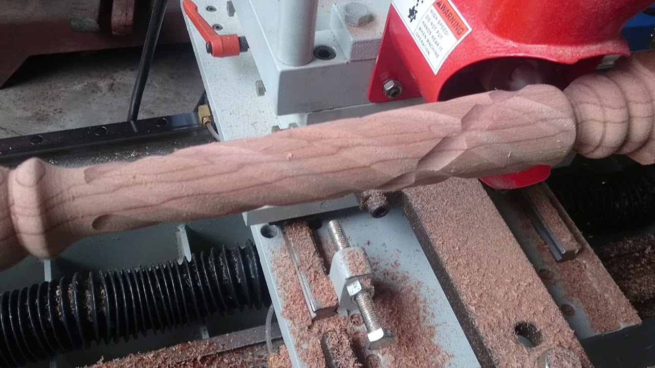 Turning Groove Forming machine CGS-120N - YouTube