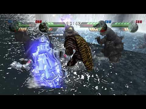 Godzilla Unleashed Overhaul - Godzilla & Anguirus vs. Megalon & Mechagodzilla - YouTube