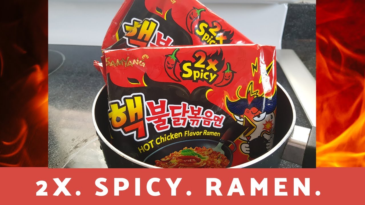 2X Nuclear Fire Noodles| Spicy Ramen|Purple Rockets - YouTube