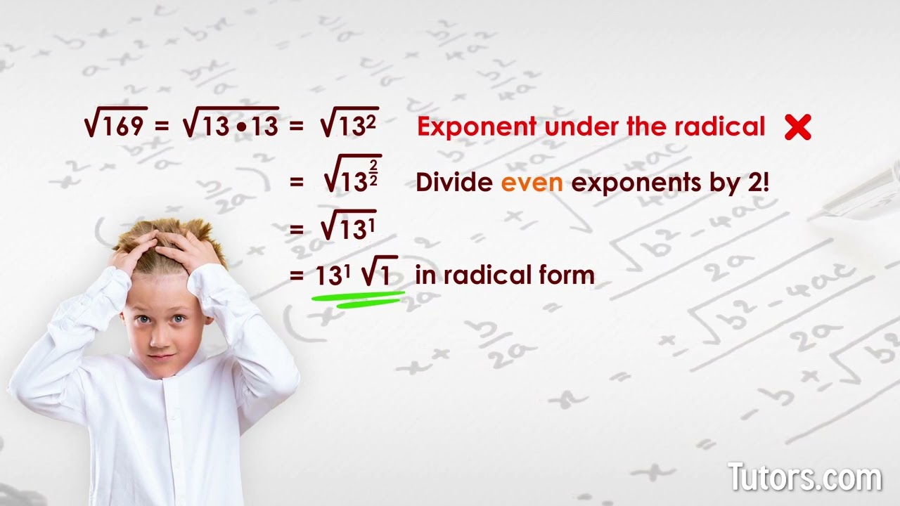 Square Root Of 169 How To Find YouTube Square Root Of 169 How To Find YouTube