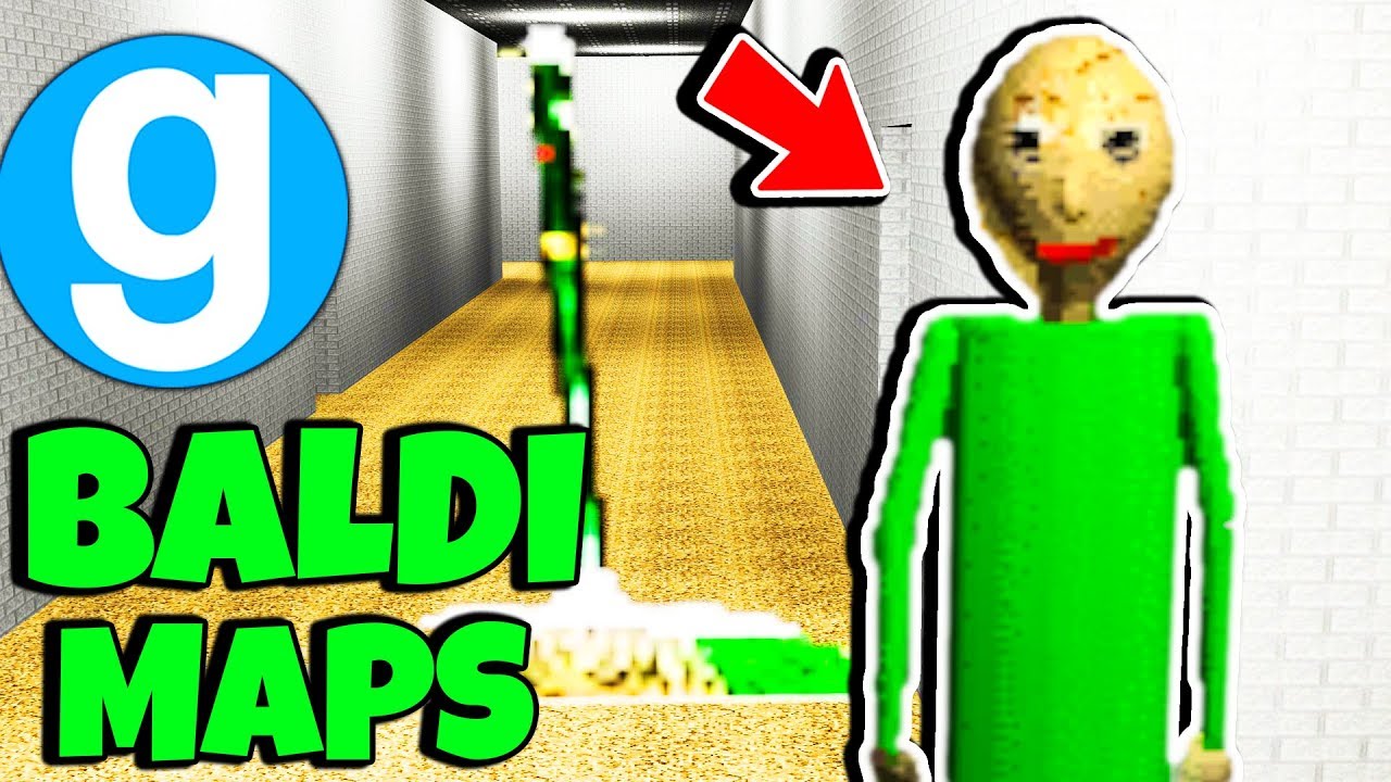 Brand New Baldi's Basics in Education and Learning Maps in Gmod Garry's ...