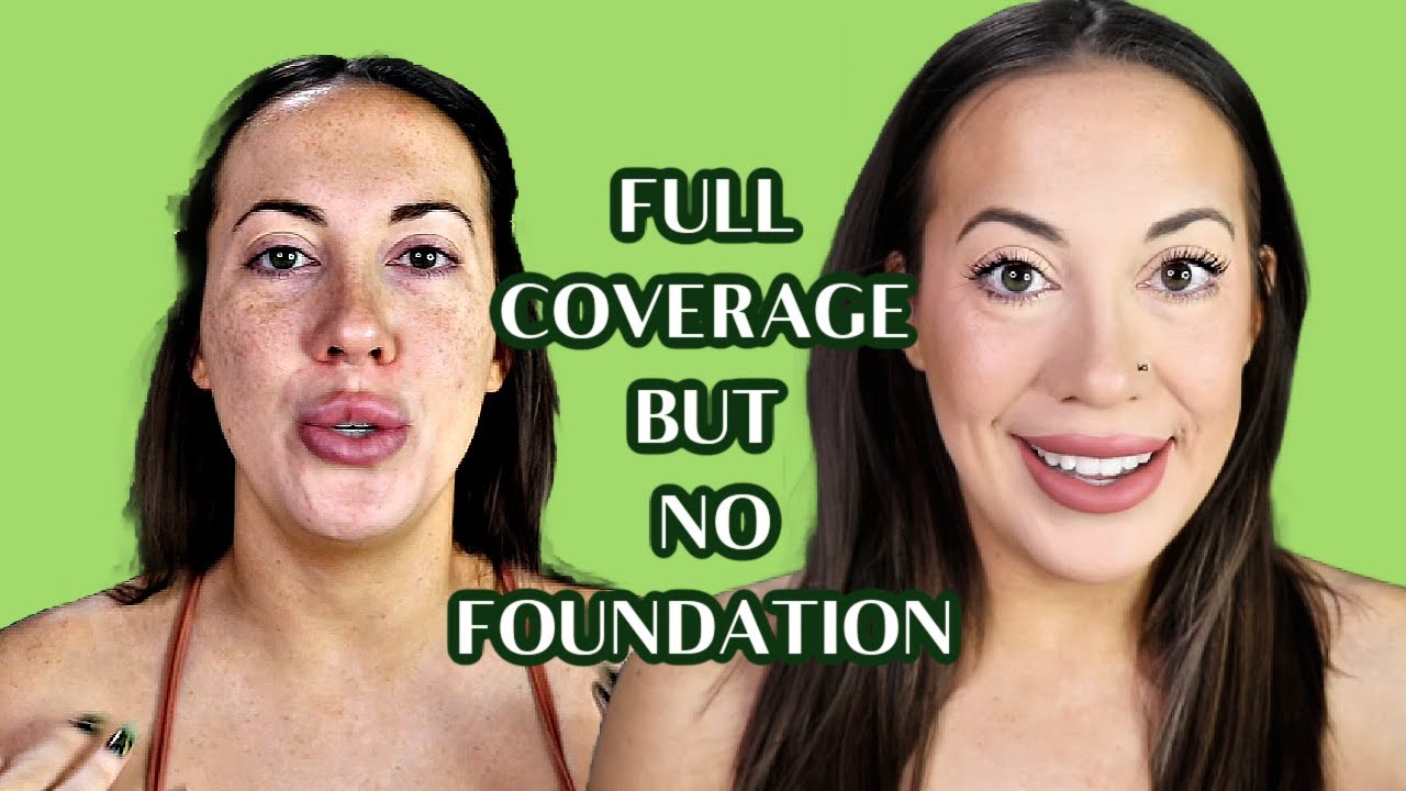 FULL COVERAGE BUT NO FOUNDATION!!! | Carson Clark - YouTube