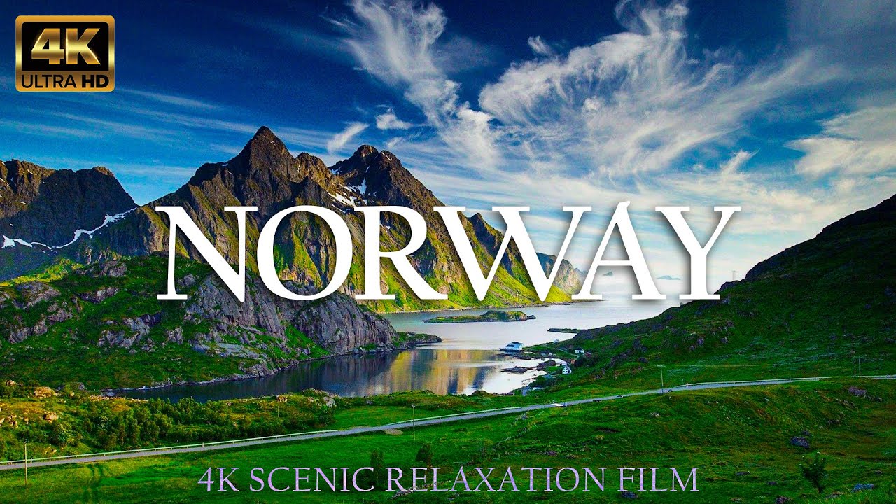 FLYING OVER NORWAY (4K UHD) 25 Minute Drone Film - YouTube