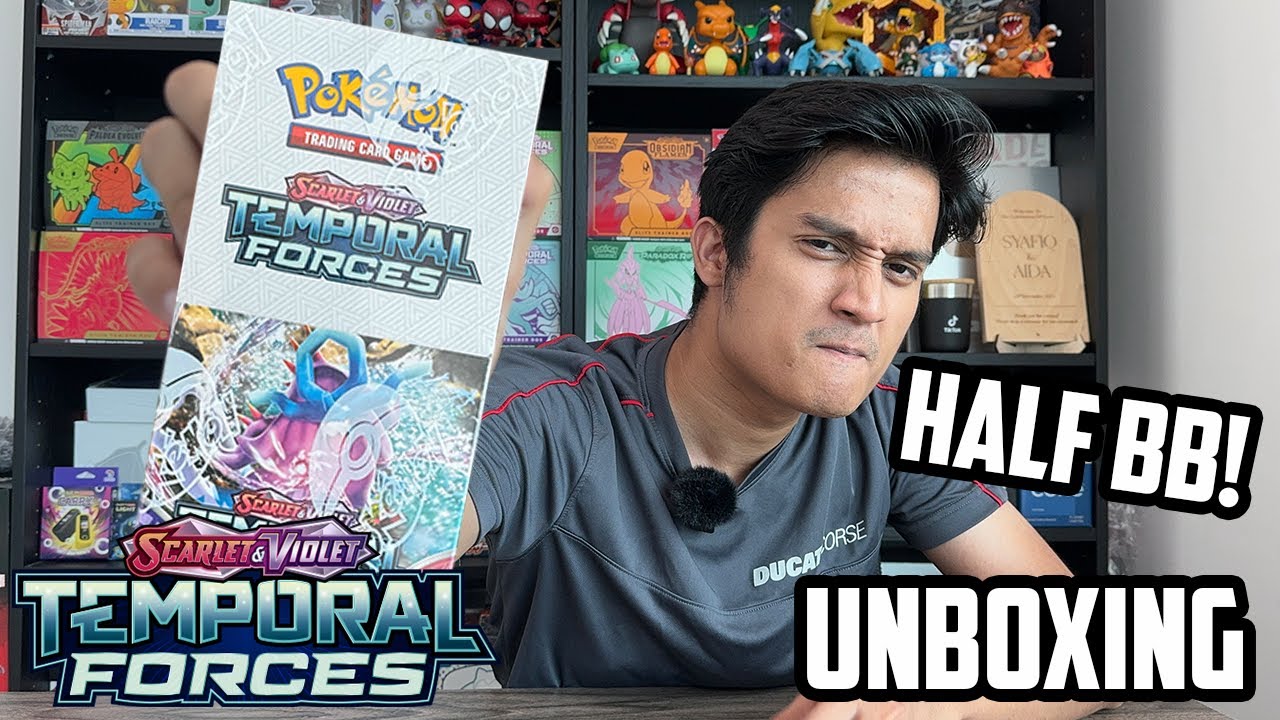 HALF BOOSTER BOX TEMPORAL FORCES UNBOXING! - YouTube