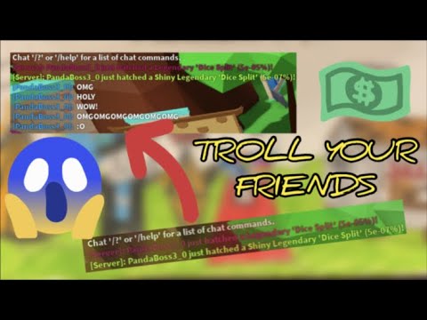 HOW TO HATCH ANY BGS SECRET IN THE GAME! (troll) | bubble gum simulator ...