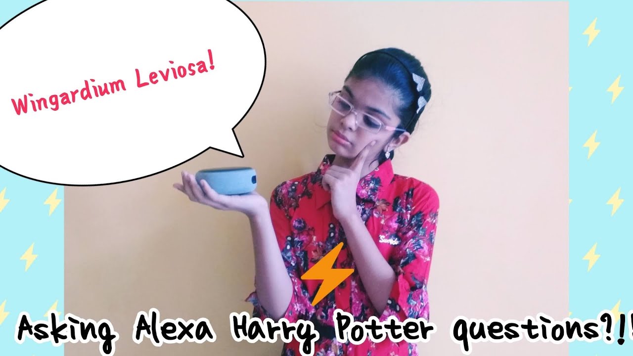 Asking ALEXA Harry Potter Questions!!! - YouTube