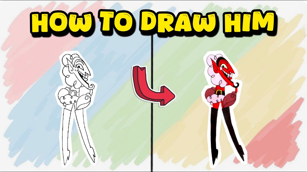 How to Draw HIM from The Powerpuff Girls – Villain Drawing - YouTube