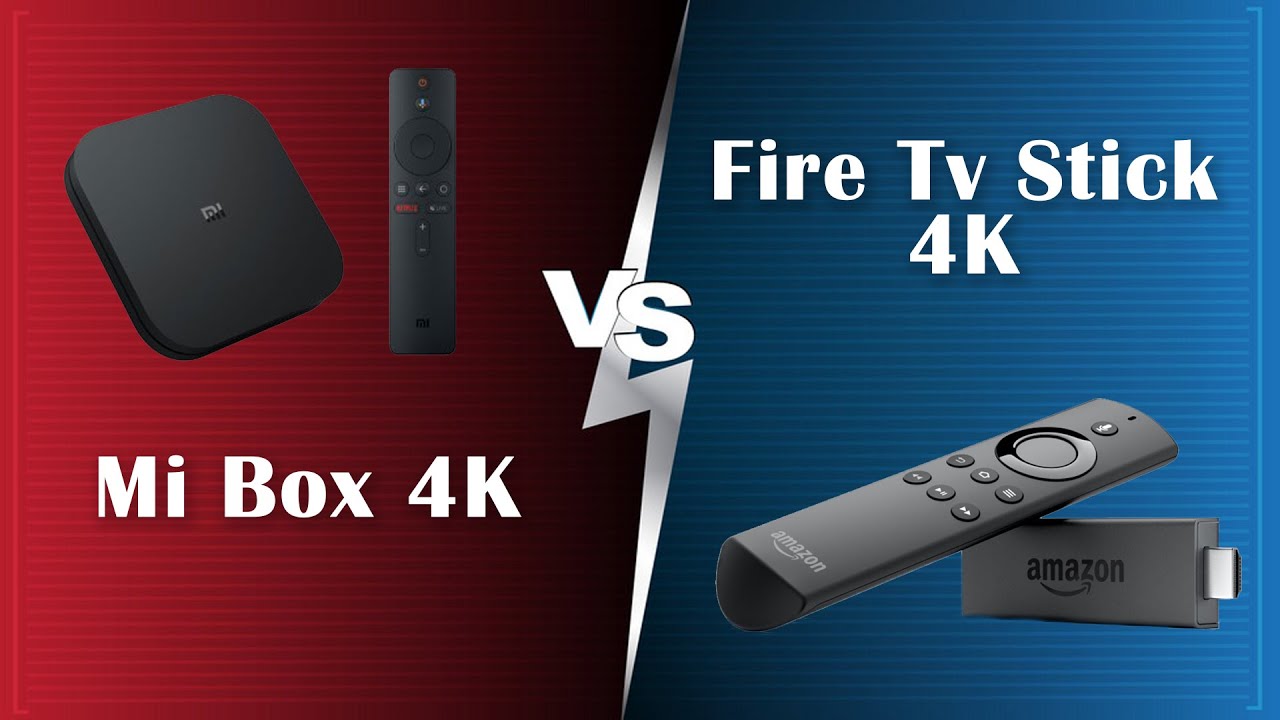 Mi Box 4K VS Fire tv Stick 4k Comparison ||2020|| - YouTube