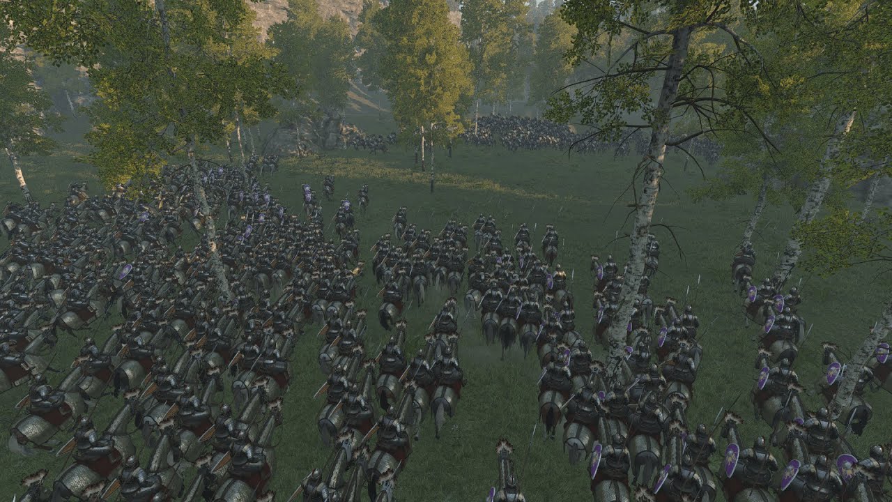 Elite Imperial Cataphracts vs Battania Savages | Mount & Blade ...