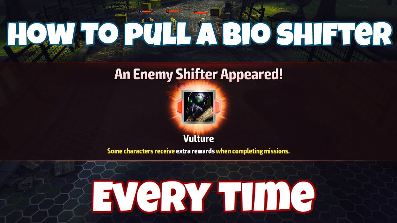 HOW TO PULL A BIO SHIFTER CHARACTER FROM SPECIAL MISSION EVERY TIME ...