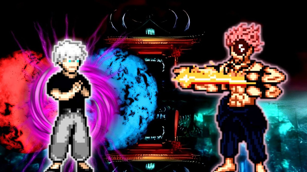 Manga Gojo V4 OP VS Sukuna Era Heian 4 Arms V2 OP JVL in Mugen - YouTube