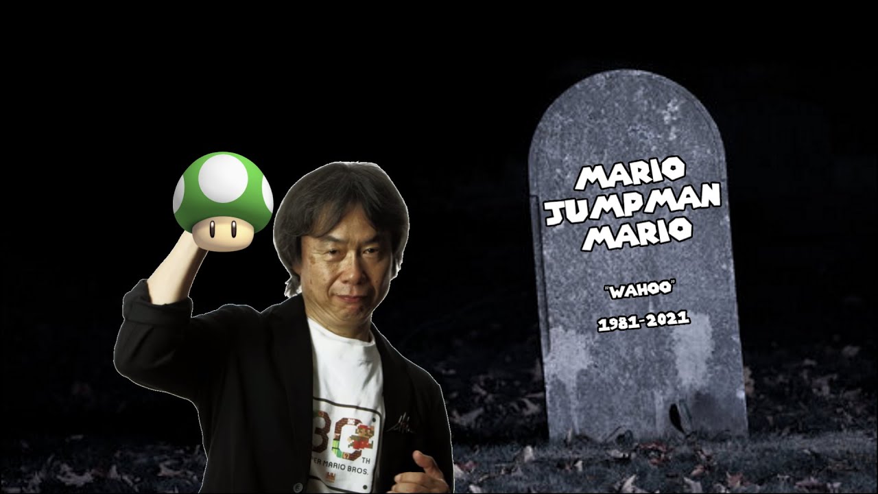 Shigeru Miyamoto resurrects Mario from the dead - YouTube