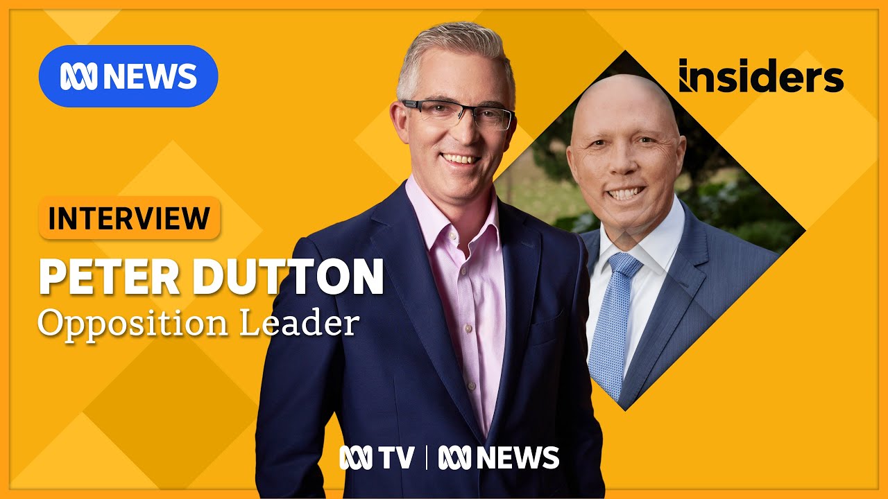 Spending cuts and antisemitism; interview with Opposition Leader Peter Dutton | Insiders | ABC ...