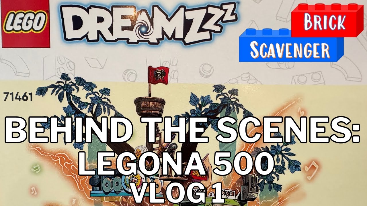 Legona 500 Marble Racing Behind the Scenes: Review of Lego Dreamzzz ...
