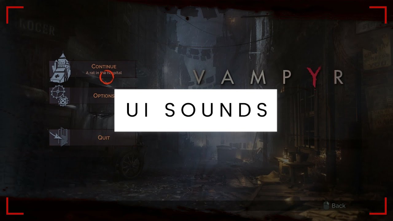Vampyr [UI Sounds] - YouTube