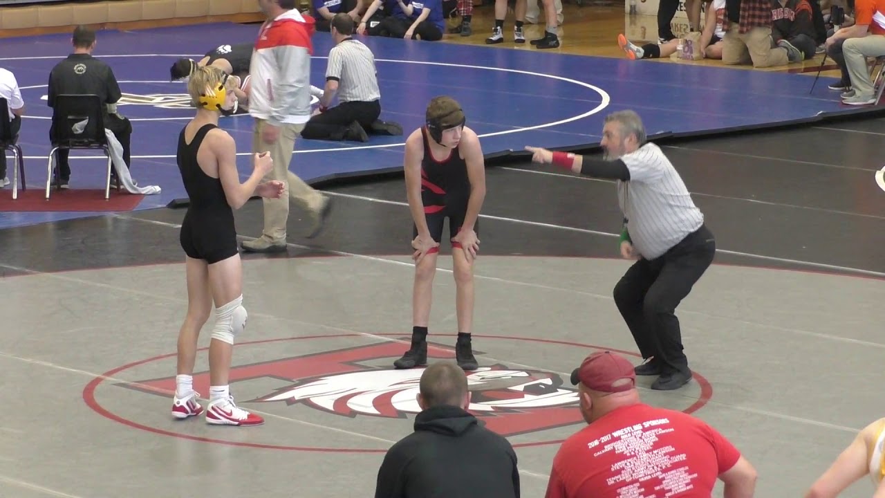 Coffee County Wrestling - Caleb Booth 12/14/19 - YouTube