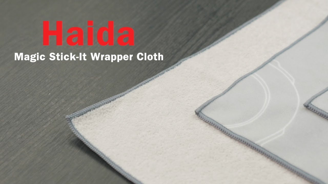 Haida Magic Stick-It Wrapper Cloth - YouTube