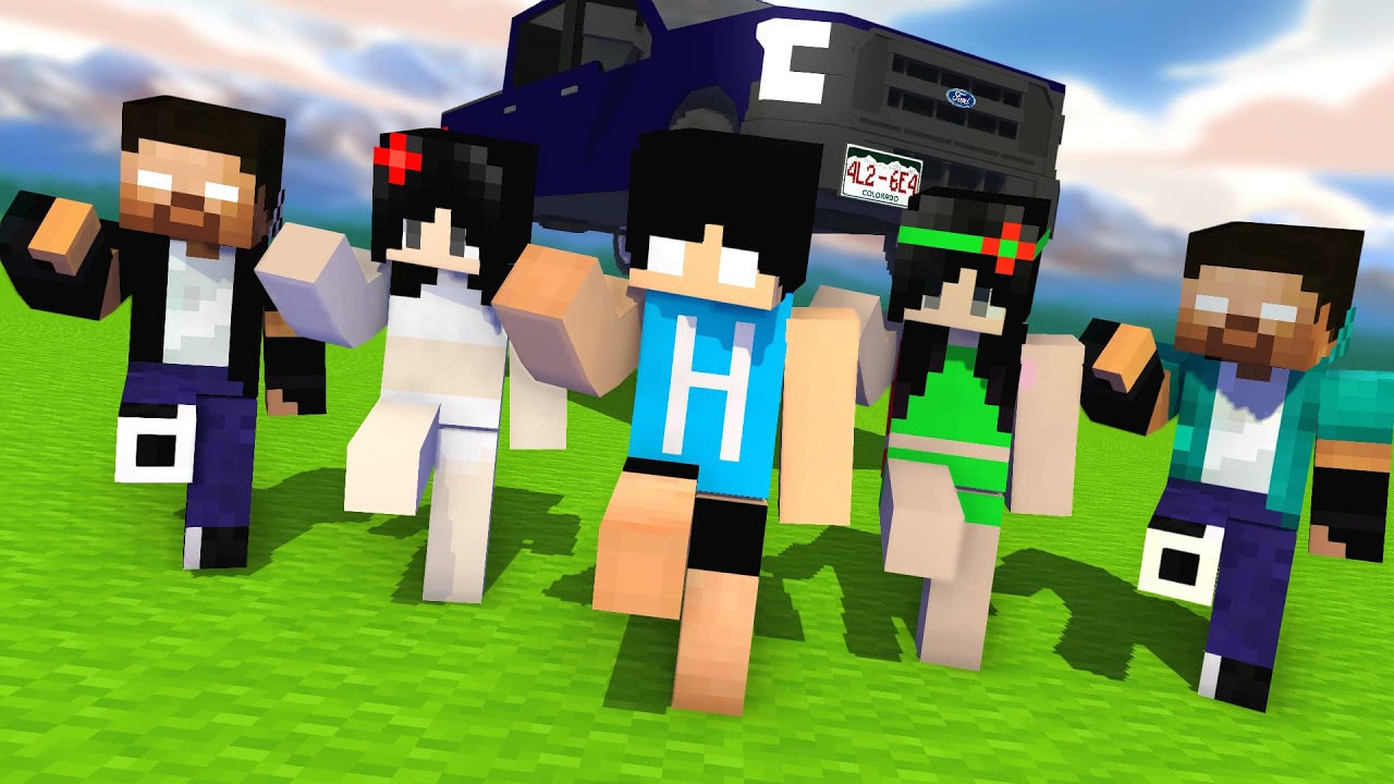 SKIRII DANCE HEEKO XDJAMES FAMILY - MINECRAFT ANIMATIONS - YouTube