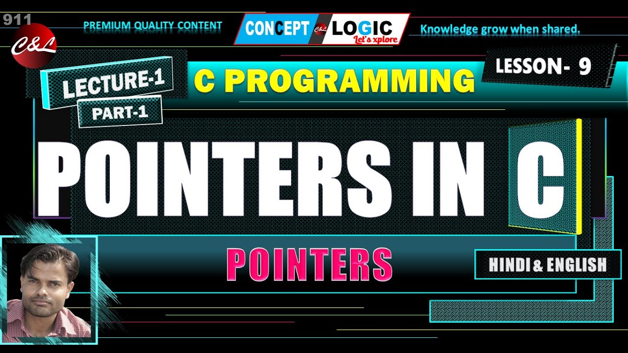Pointers In C In Hindi Youtube