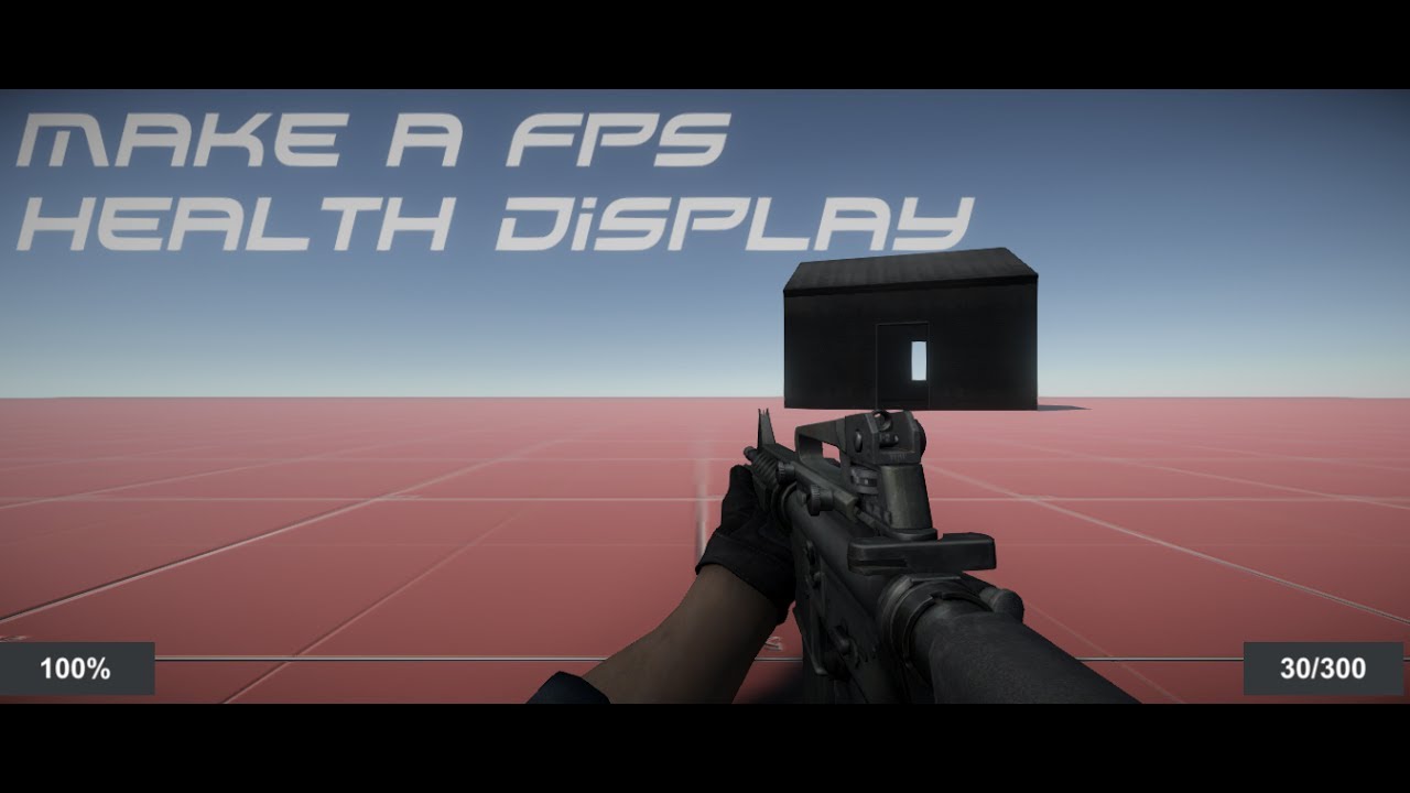 Unity 3D Tutorial Make A FPS Game Health UI Display YouTube Unity 3D Tutorial Make A FPS Game Health UI Display YouTube