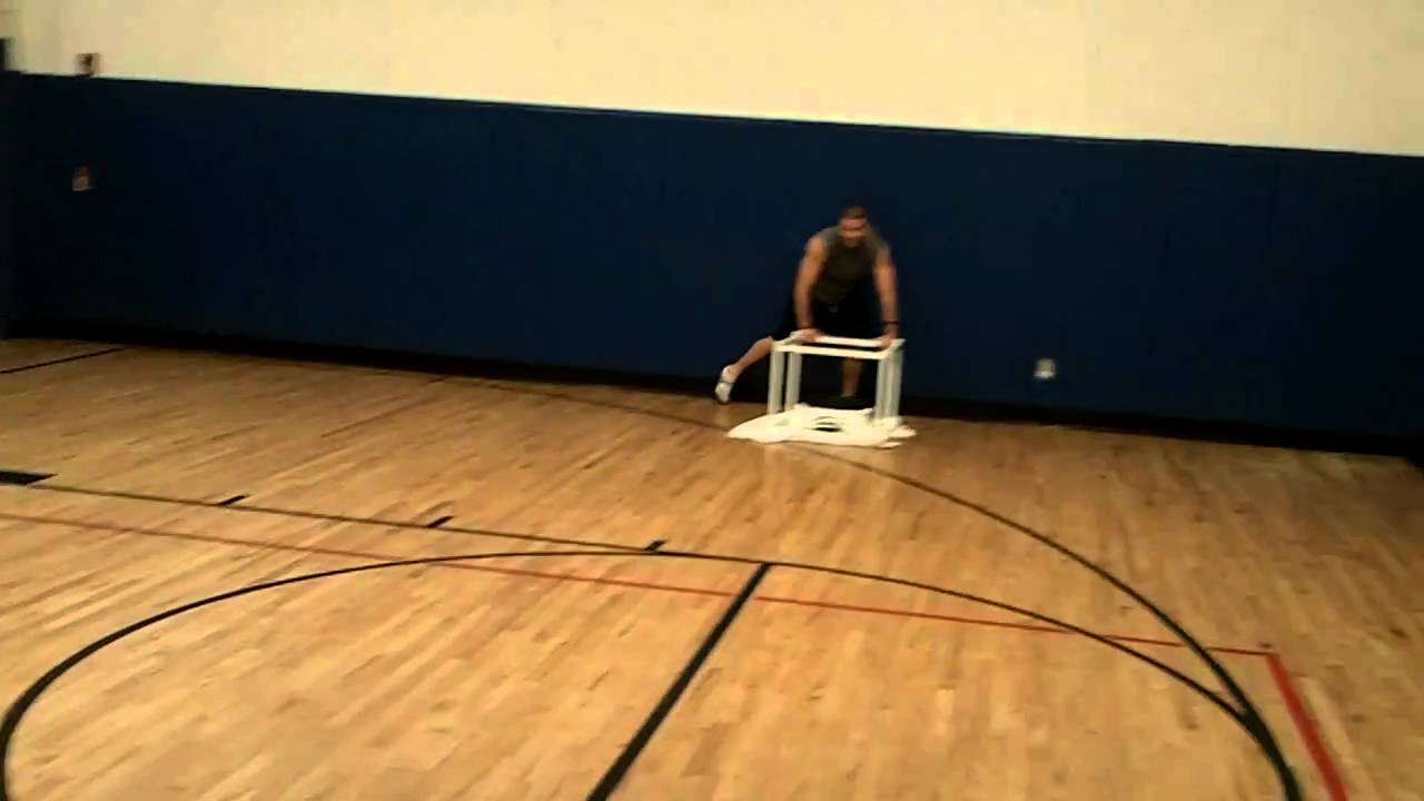 Crossfit Somers -- Danny 250lb prowler.MOV - YouTube