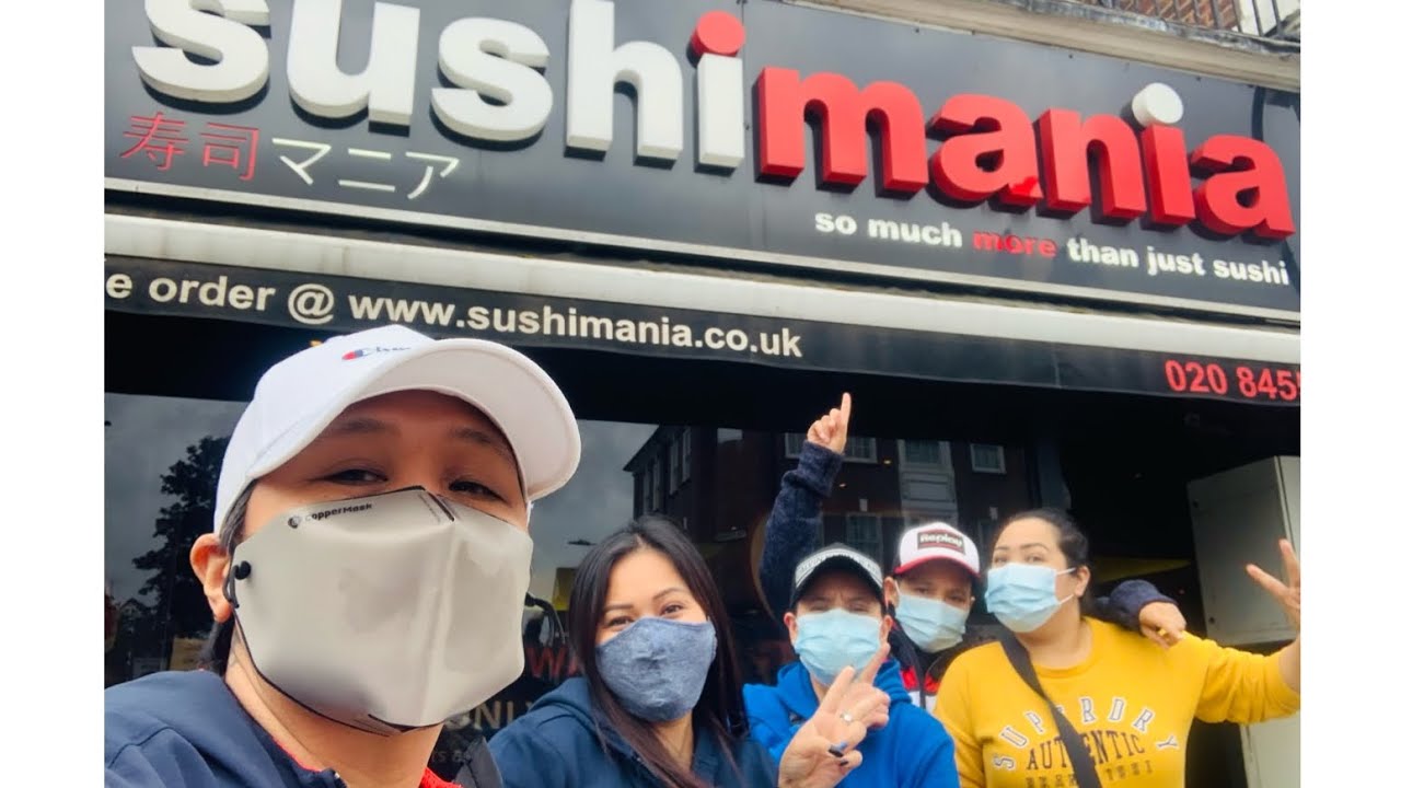 THE BEST UNLIMITED BUFFET IN LONDON @SUSHIMANIA - YouTube
