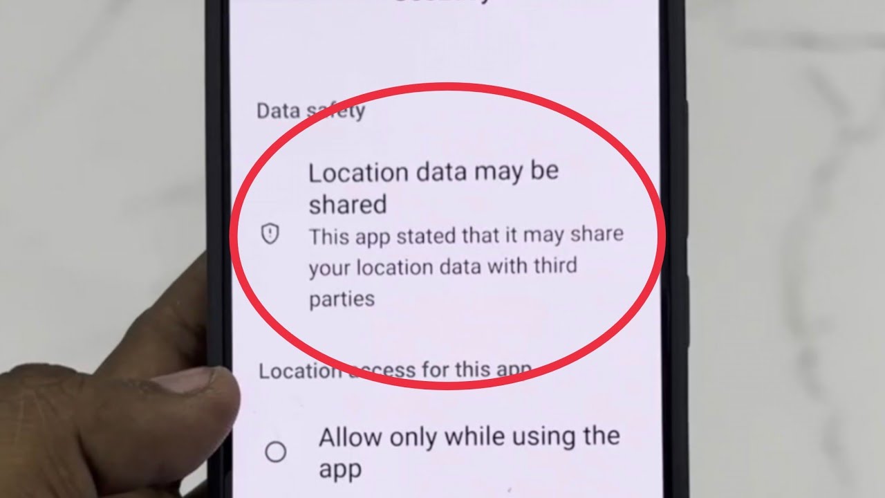 Location Permission | Data Safety | Location data May be Shared - YouTube