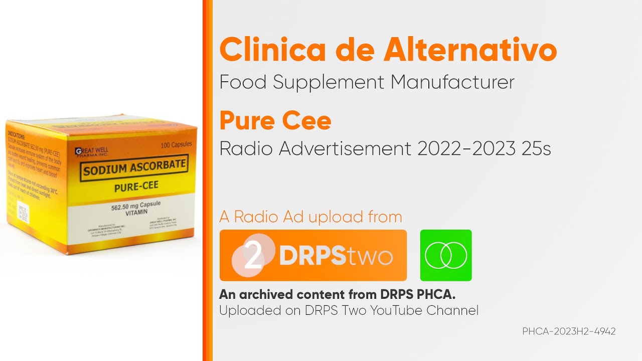 Pure Cee Radio Ad 2022-2023 25s - YouTube