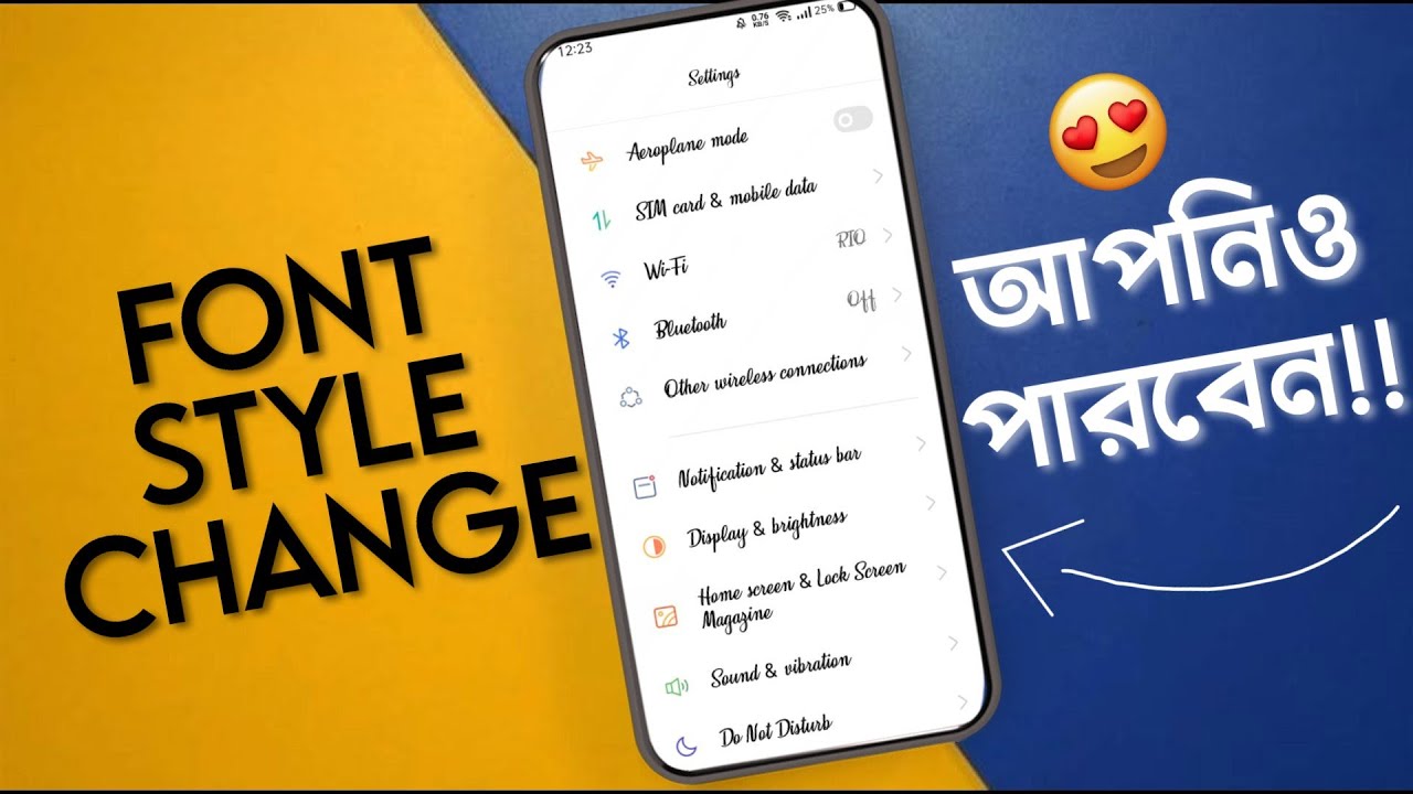 Change Font Style How To Change Font Style In Android Change Font Style On Any Android Change Font Style How To Change Font Style In Android Change Font Style On Any Android