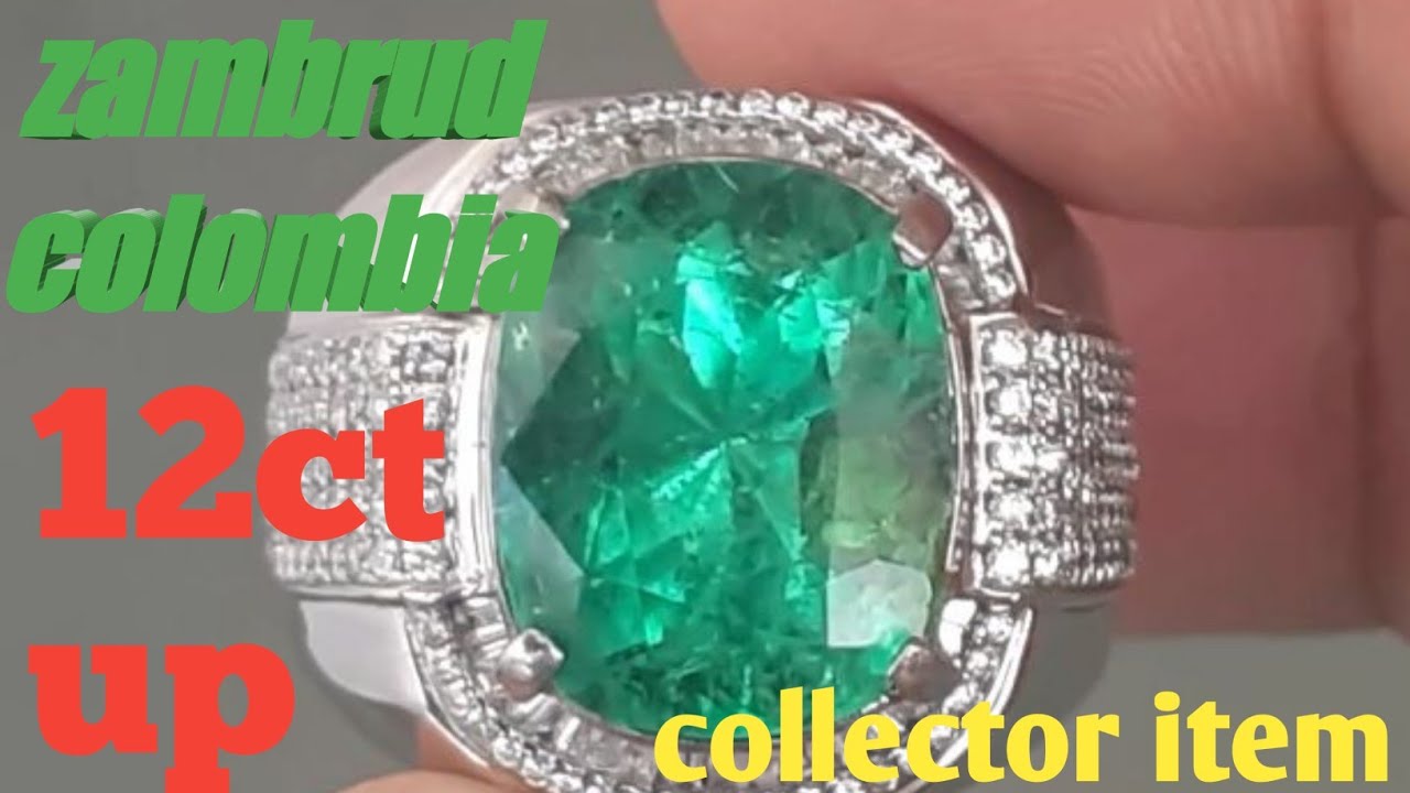 #SOLDOUT NATURAL ZAMBRUD COLLECTOR ITEM 12CT UP @lusterloop - YouTube