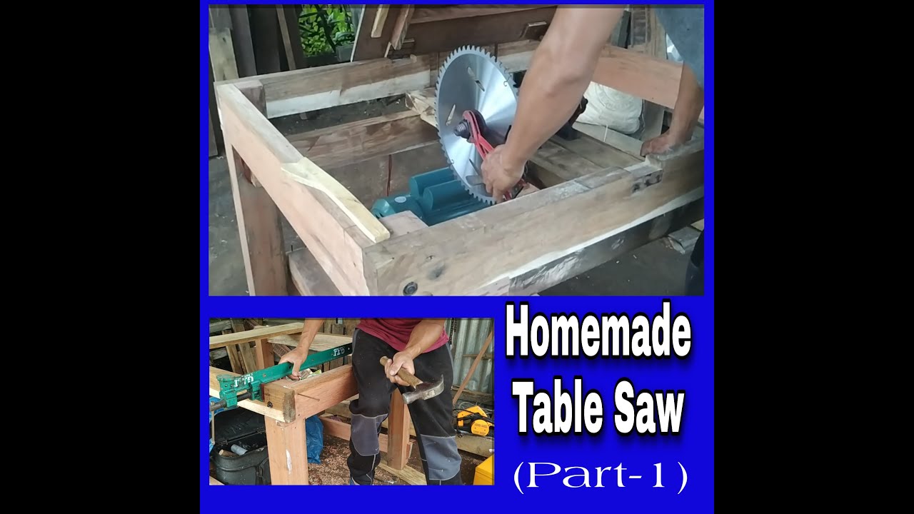 Homemade Table Saw |DIY (Part-1) - YouTube