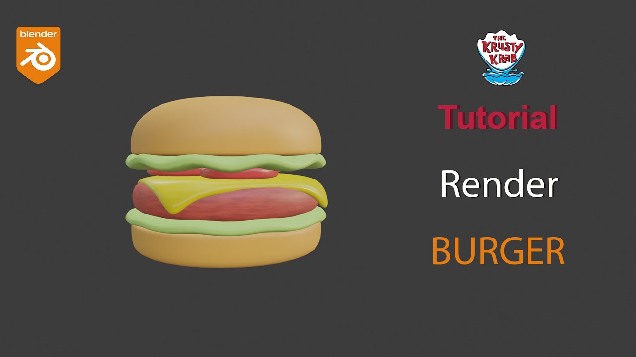 Tutorial Blender - Cara Shading dan Render Burger 3D - YouTube