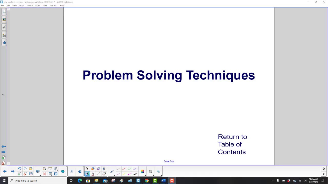 Prob Solving Techniques; Prob Soln - YouTube
