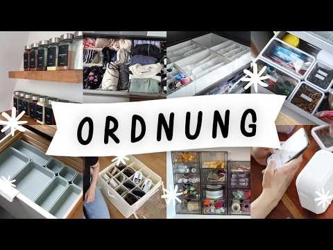 DIY/ Tipps zum ORGANISIEREN + Amazon Finds | Ordnung für dein Zuhause | TRYTRYTRY