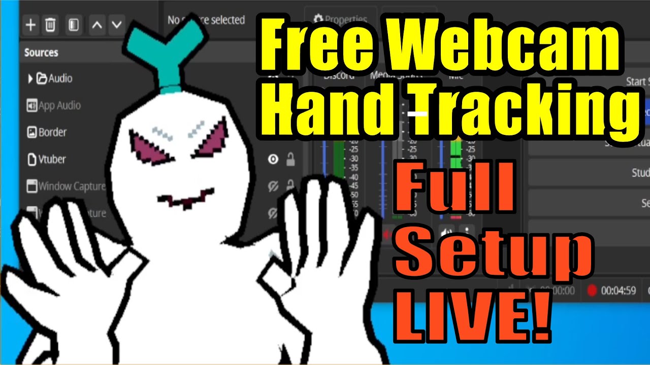 Setting up FREE webcam hand tracking Vtubing on Windows w/ Warudo - YouTube
