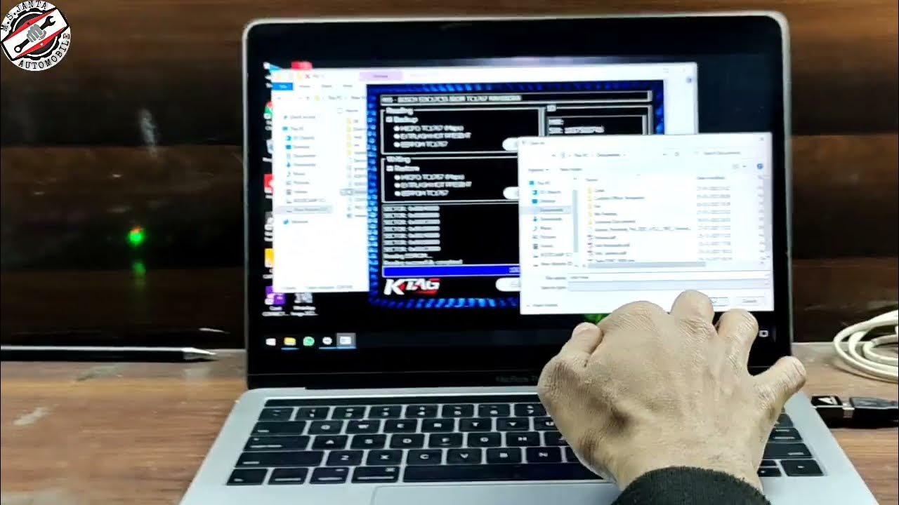 K-TAG Installation | How to use k-tag | Read and Write | Mahindra Ecm 17C55 | New knowledge ...