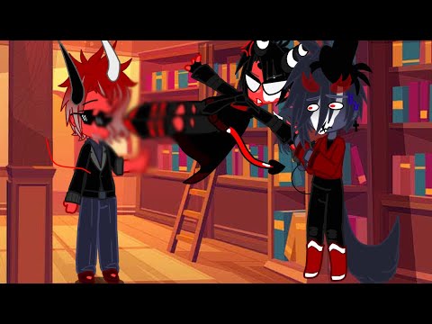 ||helluva boss|| (gacha club) Blitzø’s dad spends the night with Stolas ...