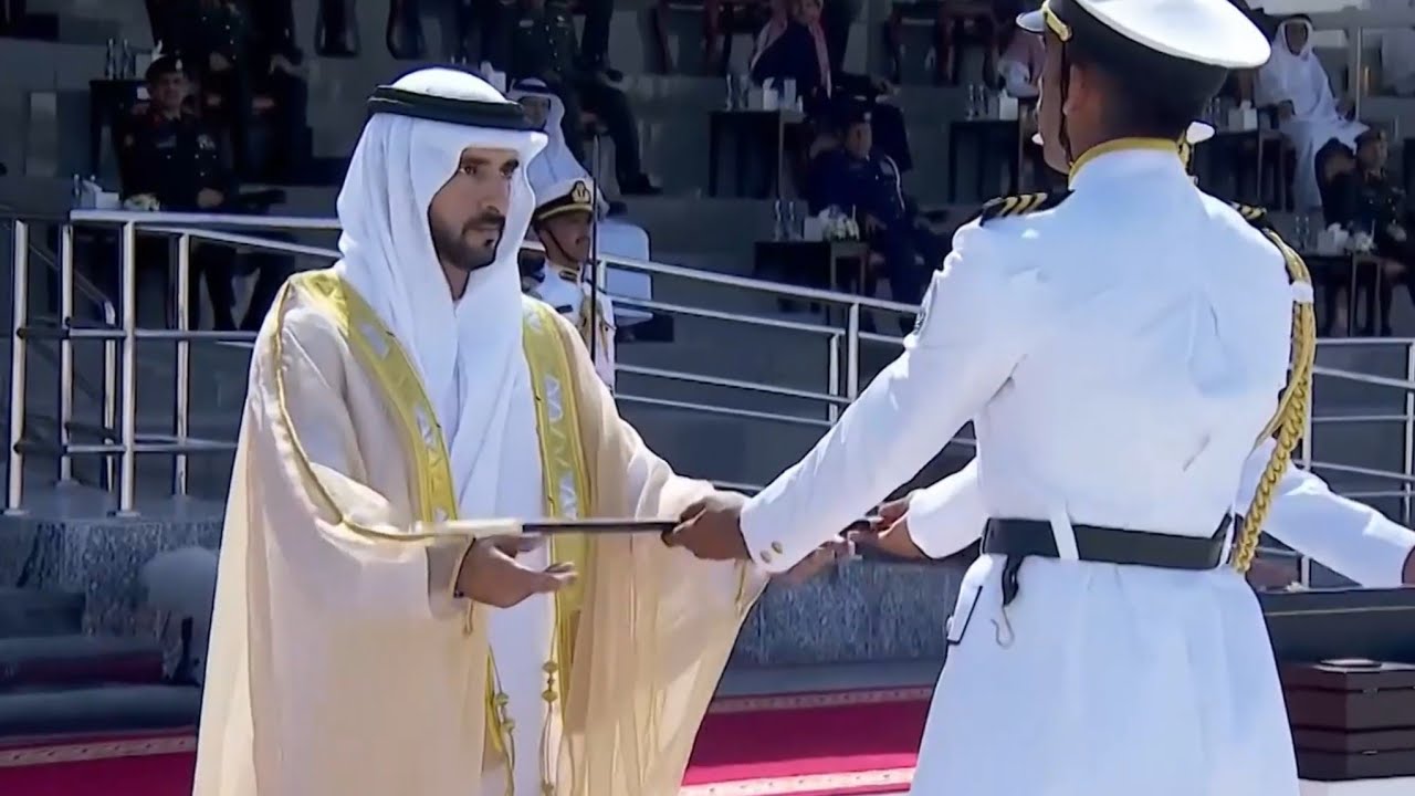 Sheikh Hamdan Fazza Dubai Crown Prince Rashid Bin Saeed Naval College ...