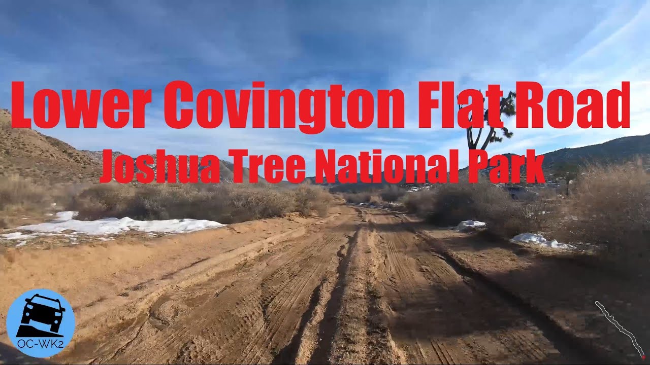 Lower Covington Flat Road - Joshua Tree National Park - YouTube