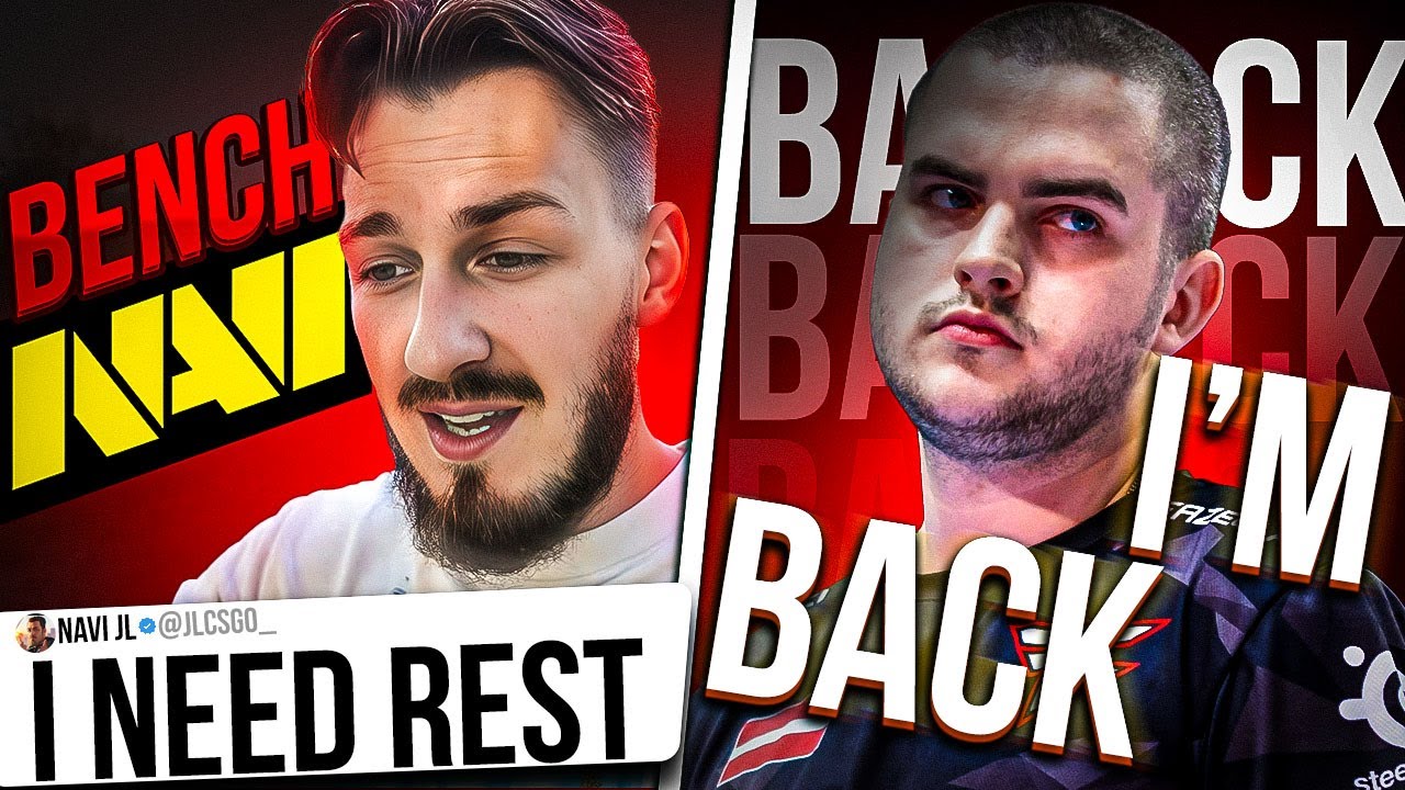 Broky RETURNS, S1mple OUT, jL BENCHED, NAVI Frozen? JKS SIGNED | CS ...