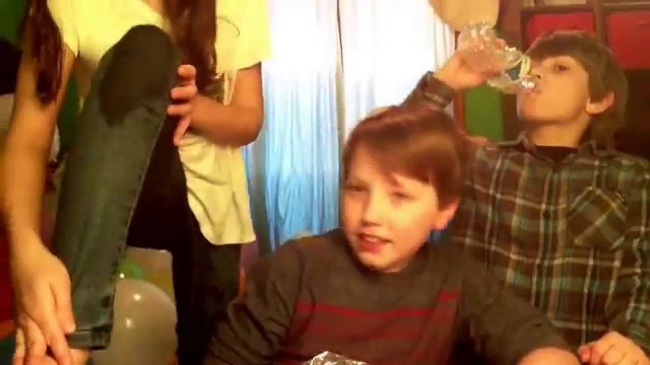 Chugging water challenge - YouTube