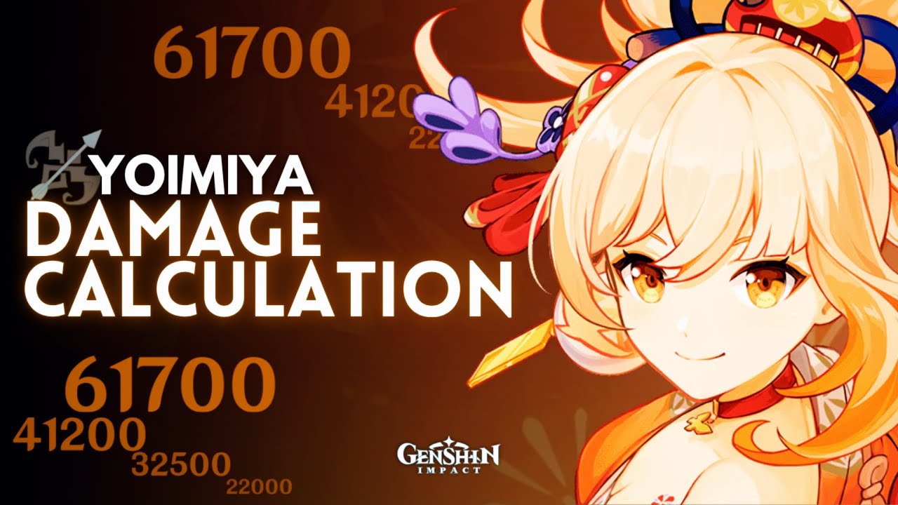 Yoimiya [Lv. 90/C0] – Normal Attack: 5th Blazing Arrow Hit Damage ...