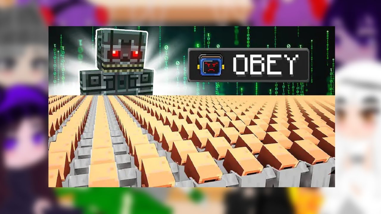 Mob talker react to I Turned 1,000,000 Villagers Into AI by Reff ...