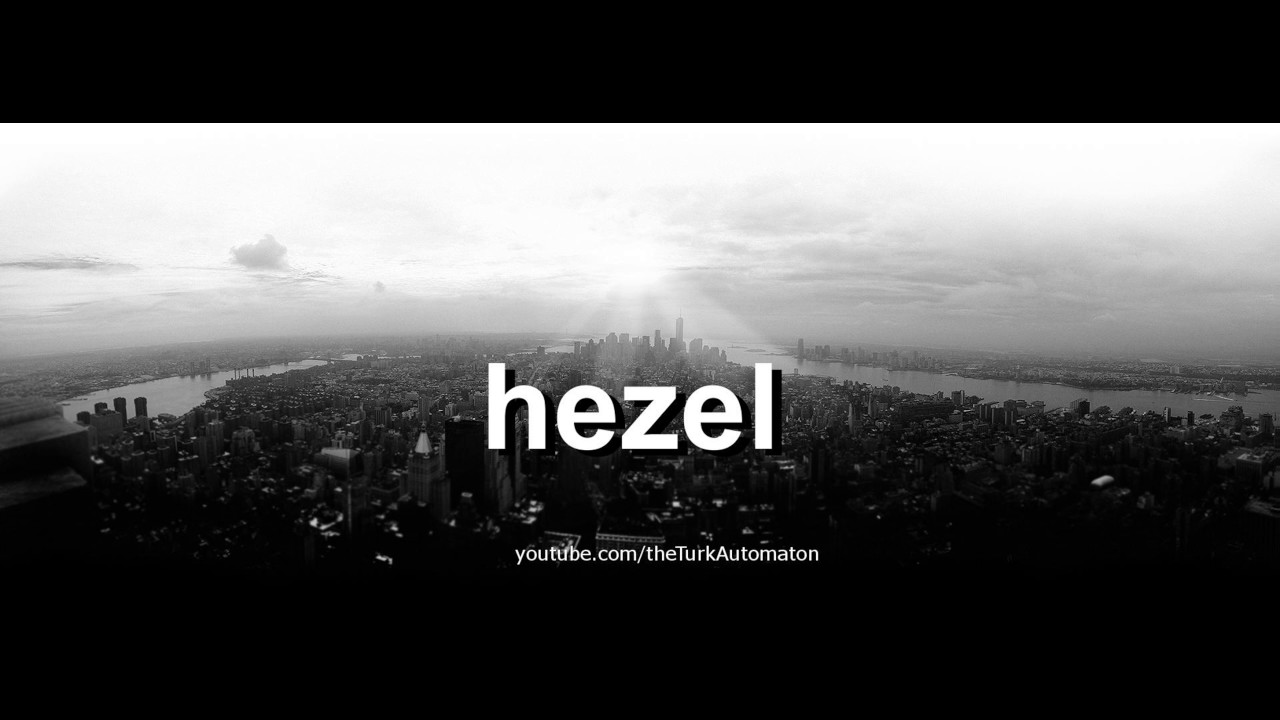 How to pronounce hezel in German - YouTube